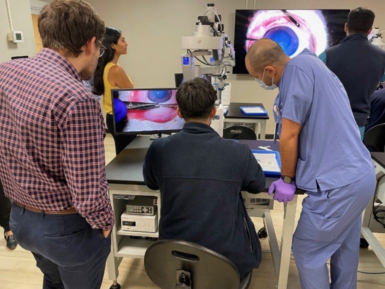 Advancing Ophthalmic Training: Inside the Steven A. Newman Surgical ...